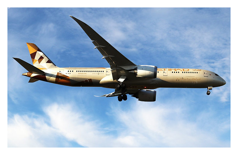 AACO | Etihad Airways introduces its Boeing 787-9 Dreamliner to Lagos
